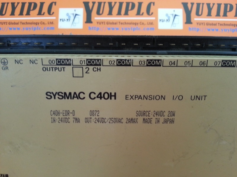 OMRON SYSMAC C40H Expansion I/O Unit - PLC DCS SERVO Control MOTOR POWER SUPPLY IPC ROBOT